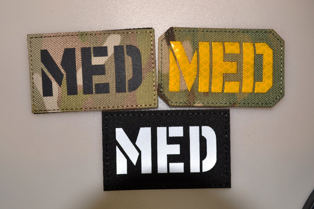 Laser Cut Cordura Medical MED Paramedic Medic Nurse Army Camo Doctor ...