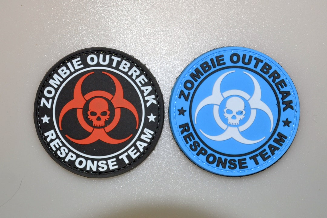 ZOMBIE OUTBREAK Response Team Pvc Patch Tactical Morale Army Force ...