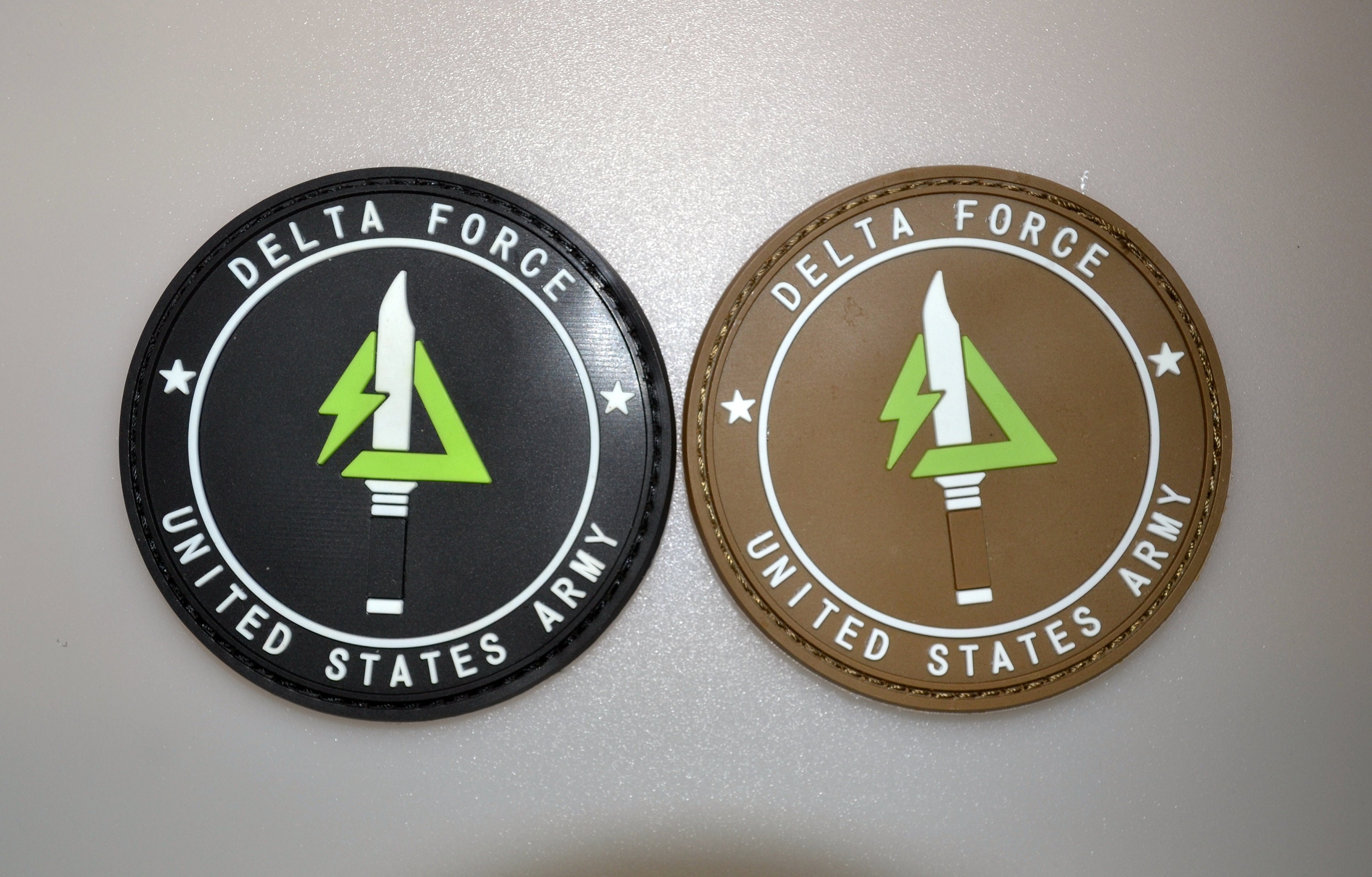 DELTA FORCE Pvc Patch Morale Funny Army Force Uniform Bag Ifak Airsoft ...