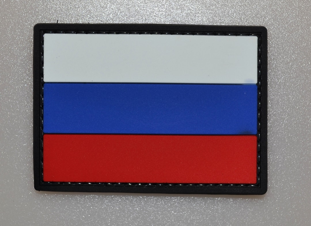 RUSSIA Russian Flag PVC Patch Tactical Color Morale Police - Etsy