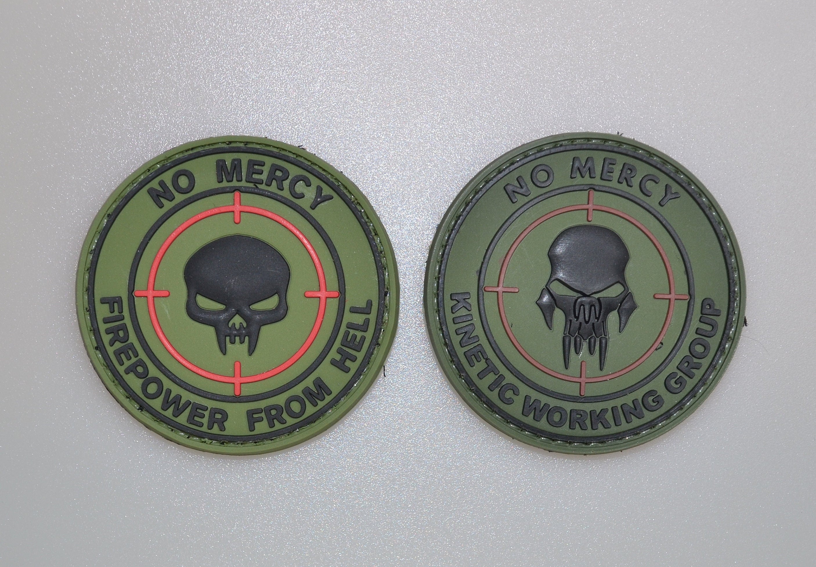 NO MERCY Pvc Patch Morale Funny Army Force Uniform Bag Ifak Airsoft Ar15 Plate Badge Meme Gun ...