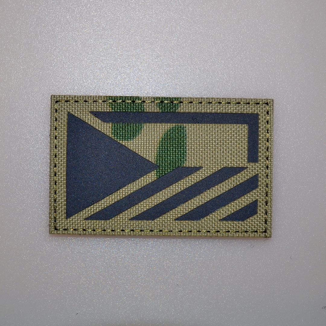 Laser Cut Cordura Czech Republic Czechia Česká Flag Camo Tactical Patch ...