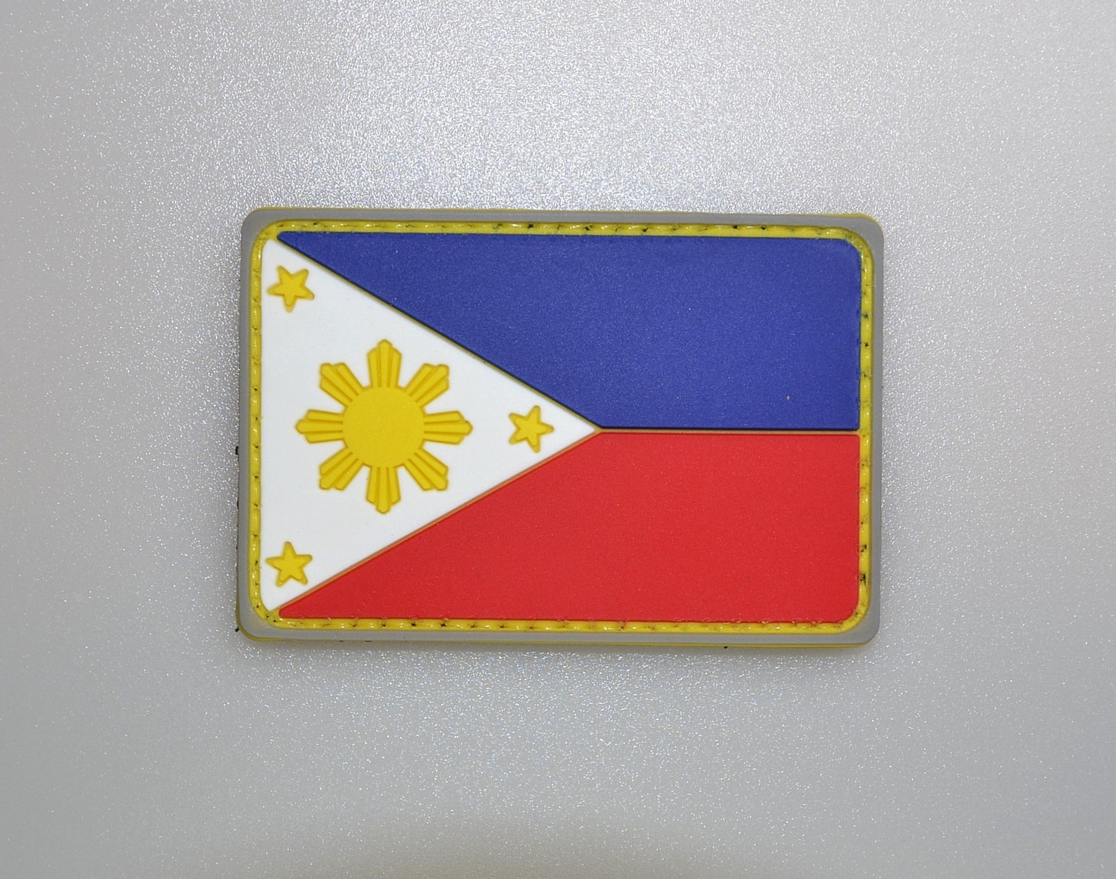 The Philippines Flag Pilipinas PVC Patch Tactical Color Morale Police ...