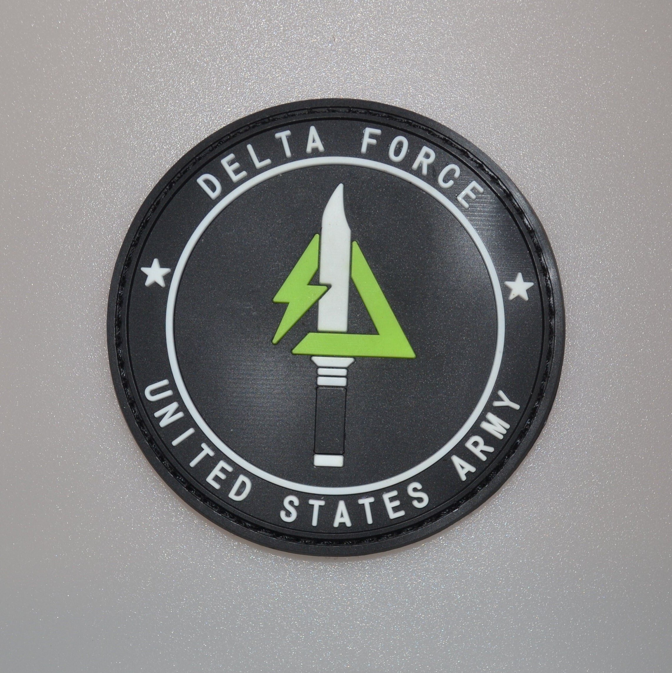 DELTA FORCE Pvc Patch Morale Funny Army Force Uniform Bag Ifak Airsoft ...