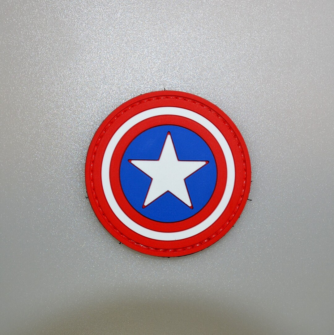 Captain America's Shield Pvc Patch Morale Funny Army Bad Breaking ...