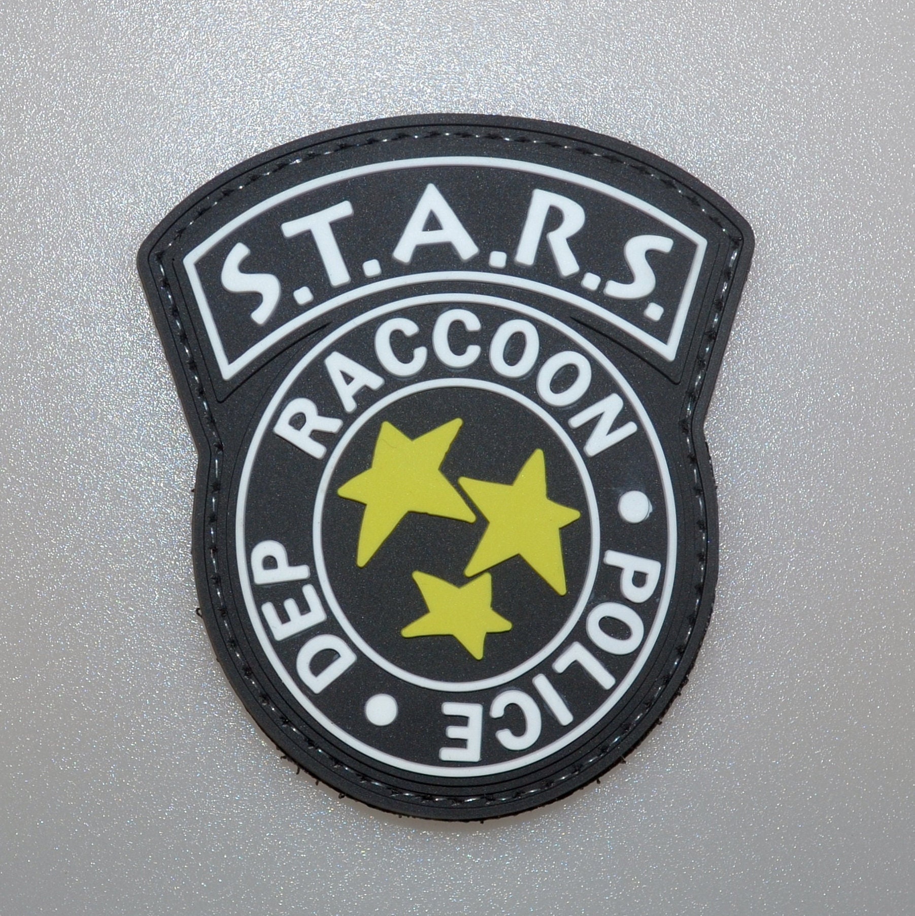 RACCOON POLICE Pvc Patch Morale Funny Army Force Uniform Bag Ifak ...