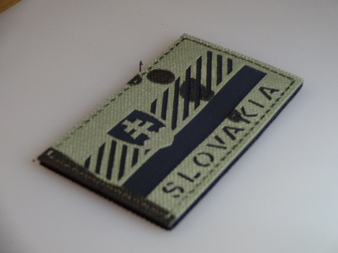 Laser Cut Cordura Slovak Republic Flag Slovakia Slovenská Republika ...