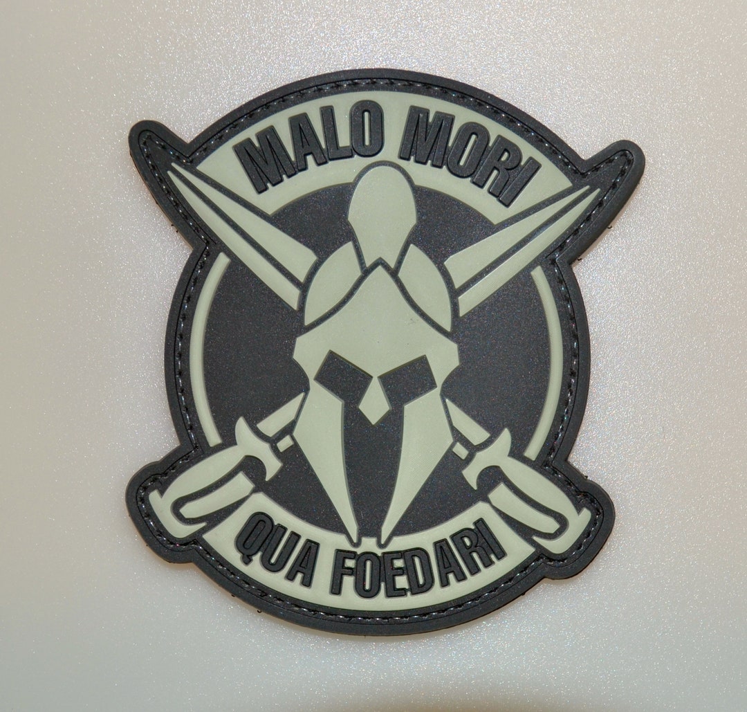 Death Rather Than Dishonor Pvc Patch Morale Funny Army Force Uniform ...