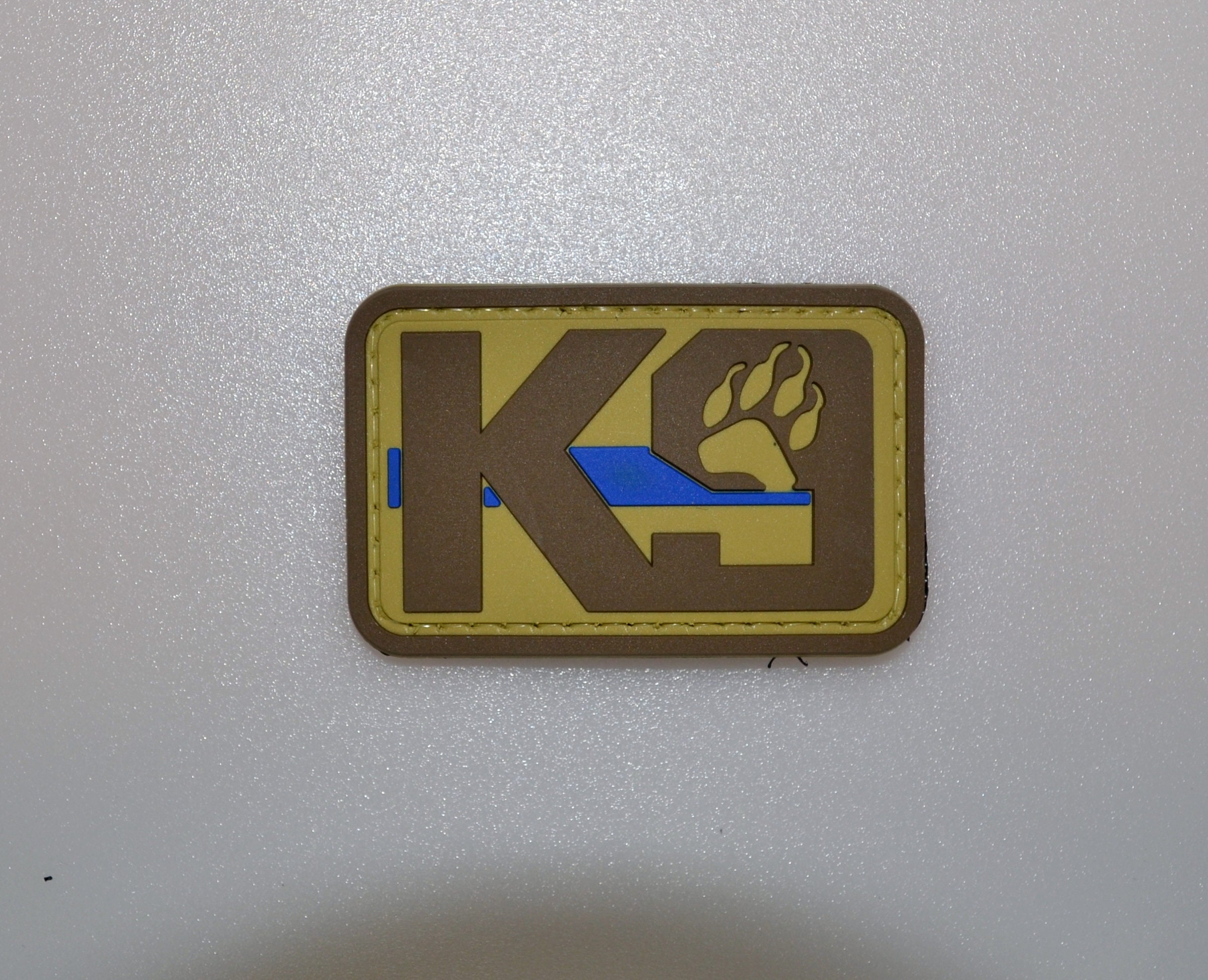 K9 Paw Pvc Patch Swat Tactical Patrol Morale Police Rubber Uniform Meme ...