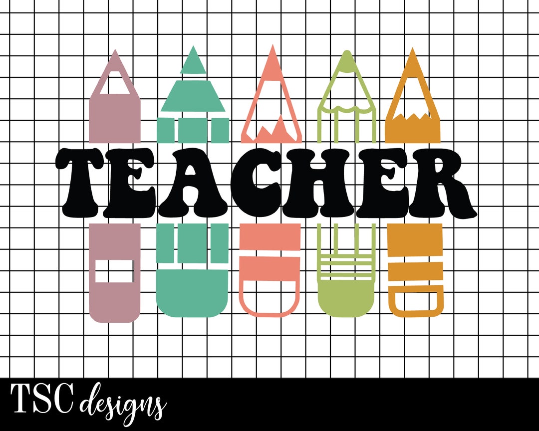 Teacher Digital Download .PNG .SVG Circuit Ready Sublimation Ready - Etsy