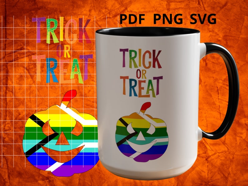 Pumpkin Lgbtiqa Svg, Gay Halloween SVG, Spooky and Proud Svg, LGBT ...