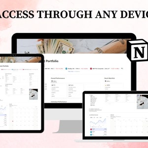 Notion Template Investment Tracker Stock Market Notion Dashboard Notion ...