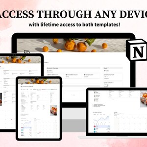 Notion Template Bundle Notion Template for Finance & Investing Notion Investment Tracker Notion ...
