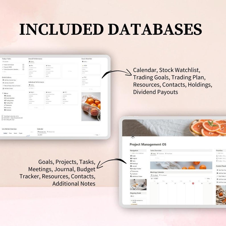 Notion Template Bundle Notion Template for Project Management Notion Content Planner Notion ...