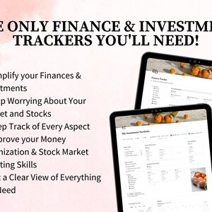 Notion Template Bundle Notion Template for Finance & Investing Notion Investment Tracker Notion ...