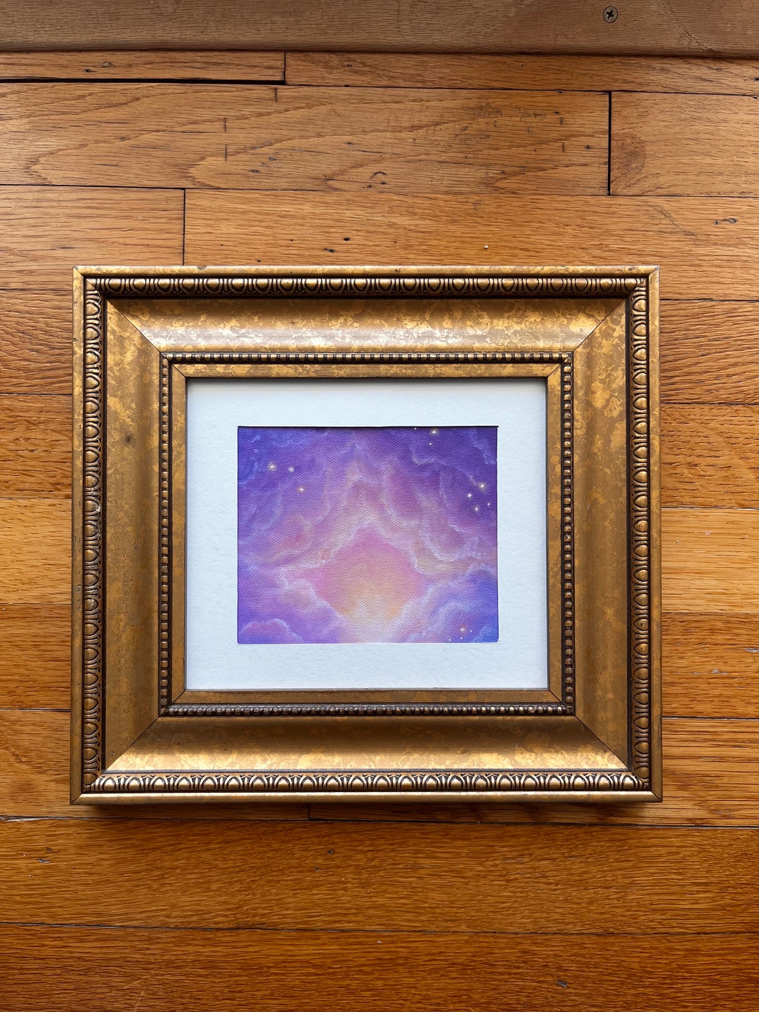 Somewhere Beyond Eternity Dreamscape . Acrylic Painting . Framed Art ...