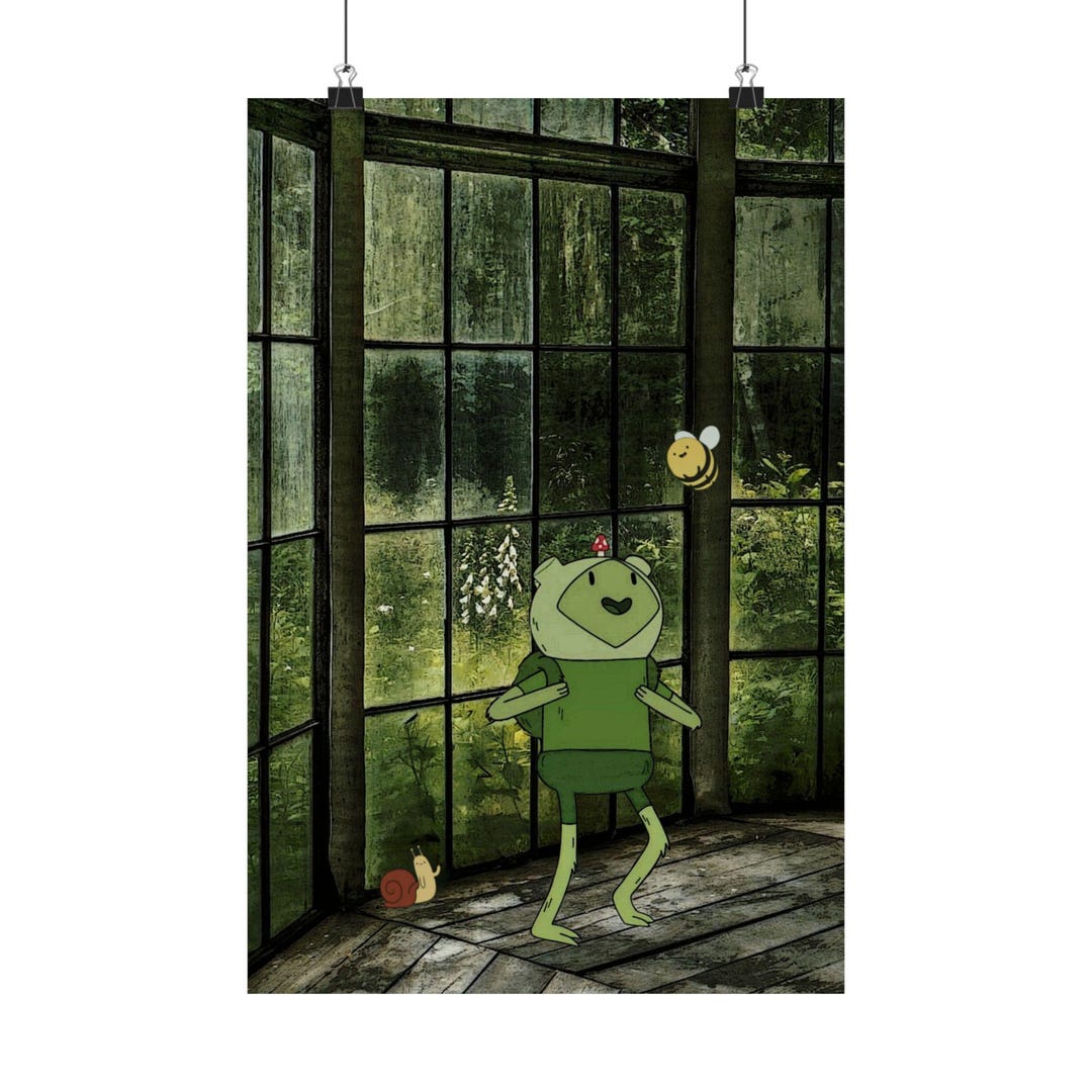 Adventure Time Character Fern Poster, Cartoon Artwork Decor, Room ...