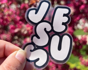 Matchbox Sticker Holy Spirit Bible Stickers Faith Stickers Jesus God ...