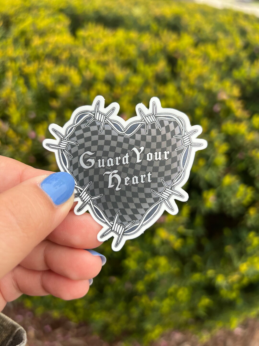 Guard Your Heart Sticker | Bible Stickers | Faith Stickers | Jesus ...