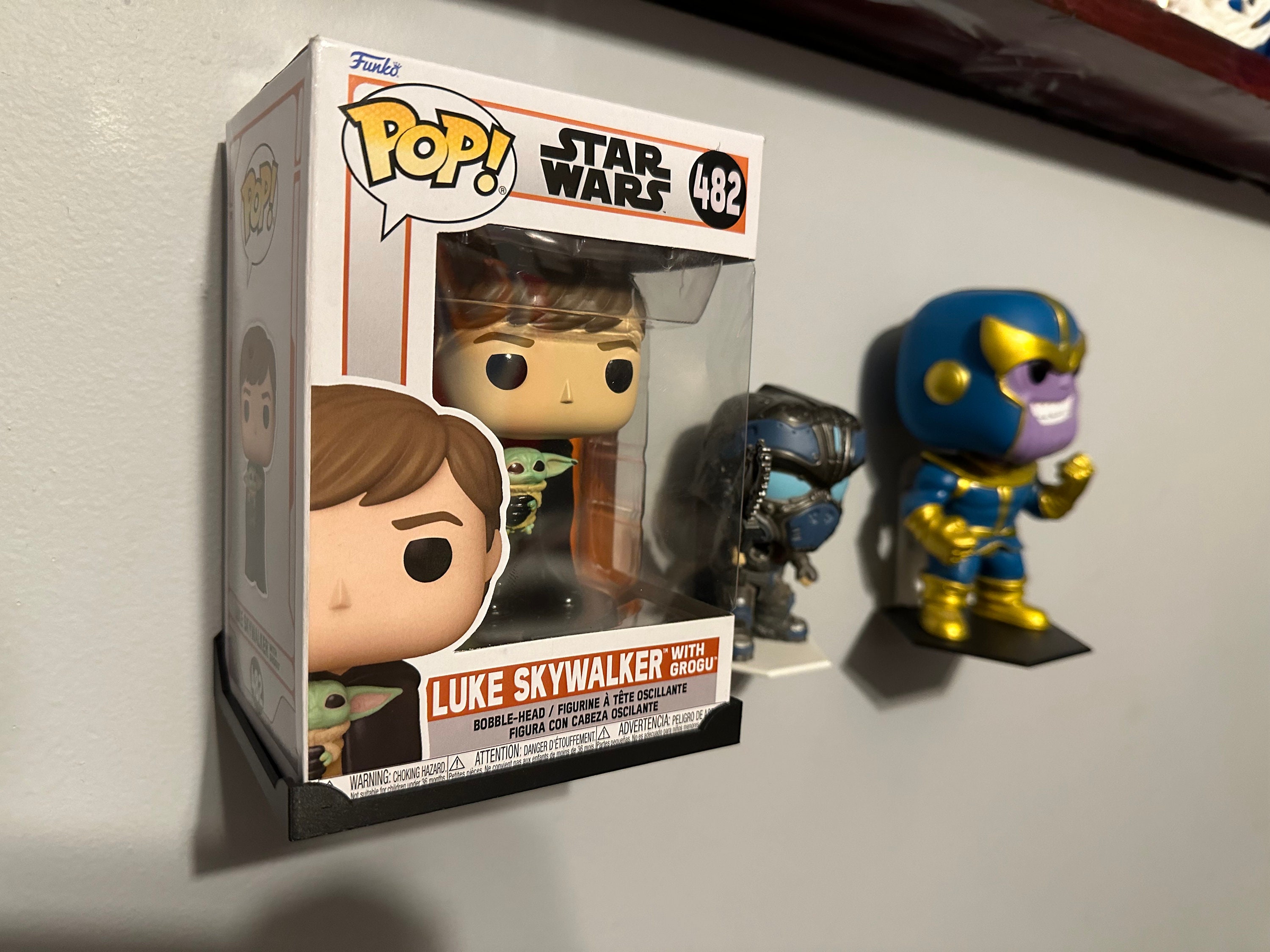 Funko POP Floating Wall Mount Box Figures - Etsy