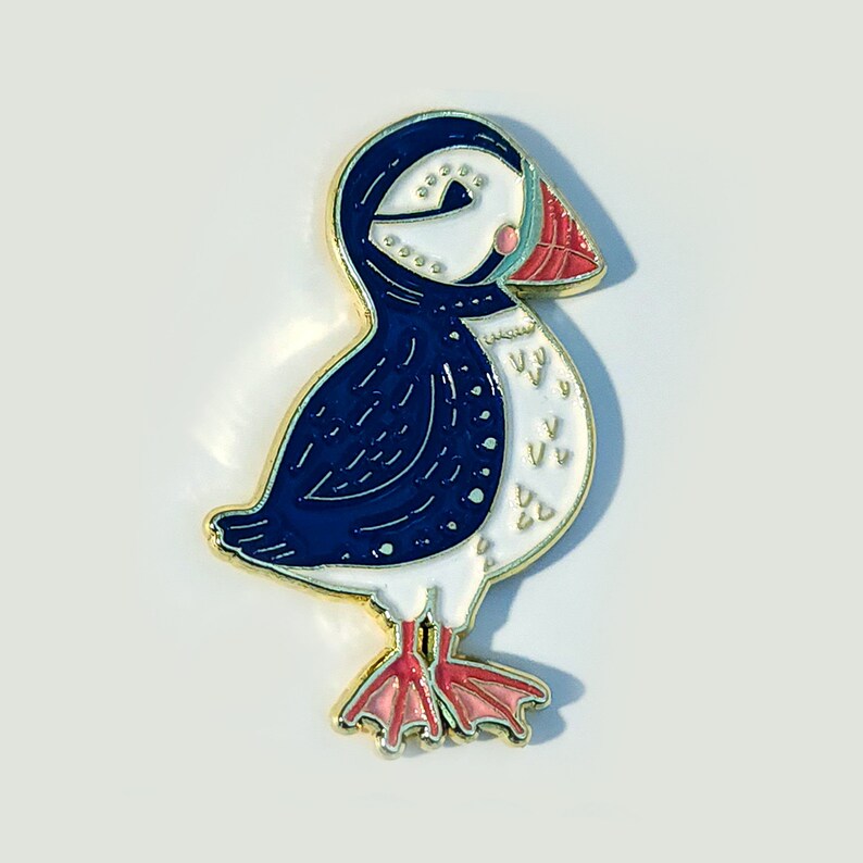 Puffin Enamel Pin Puffin Pairs Series - Etsy