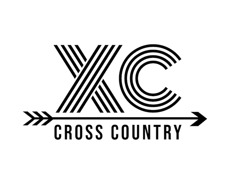 Cross Country Logos Svg XC Running File Bundle Svg - Etsy