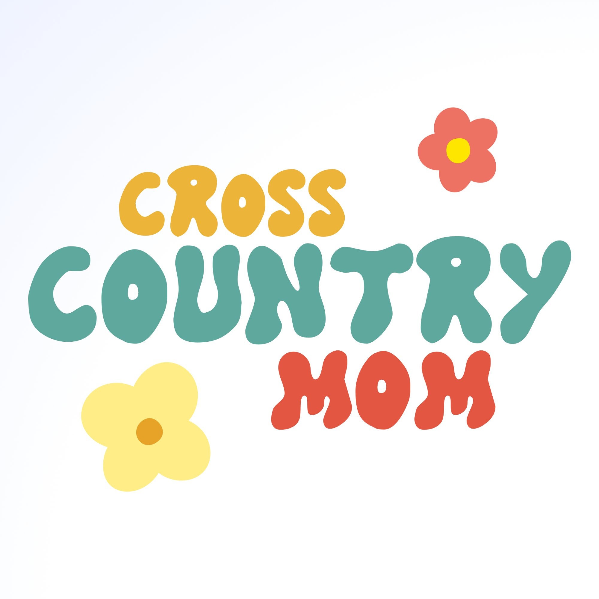 XC Running Mom Png Pack - Cross Country Mom Svg Logo Bundle - Etsy