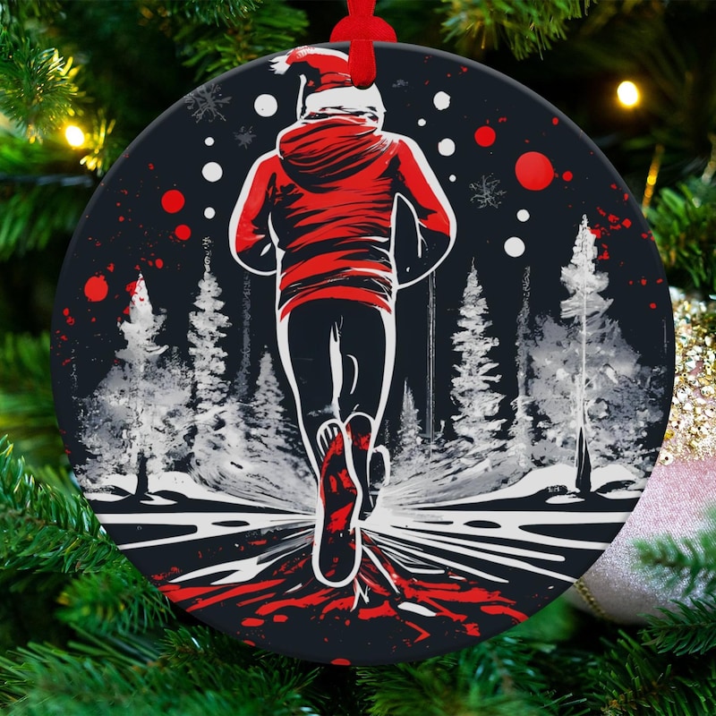 Runner Ornament - Etsy