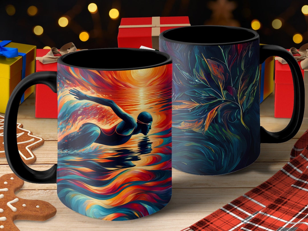 Swimming Mug for Swimmer Gift for Swimming Valentine's Day Mug, Swimmer ...