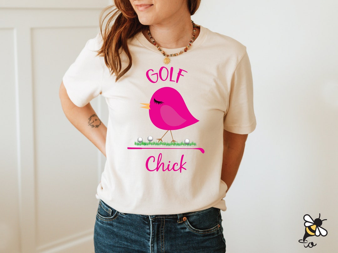 Golf Chick, Ladies Golf Shirt, Funny Golf Shirt, Womens Golf Shirt ...