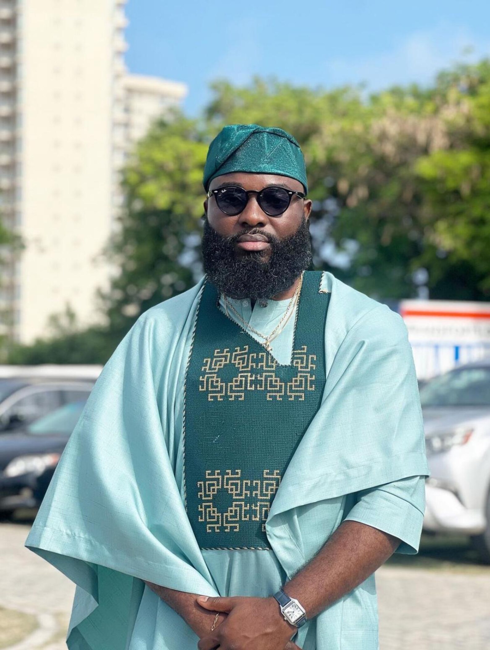Green Agbada, Agbada for Men, African Agbada, Nigerian Made Agbada ...