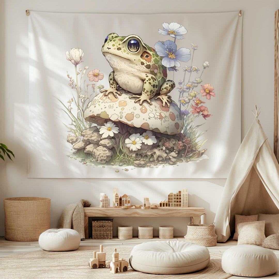 Boho Wall Tapestries, Large Wall Decor, Hanging Tapestry, Floral ...