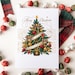 Personalized Christmas Card With Name Inside | Custom Holiday Greeting ...
