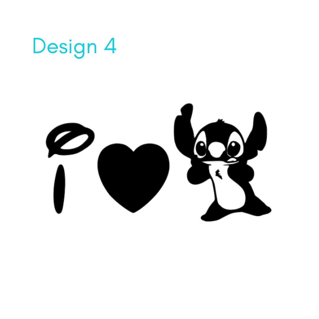 Stitch Decals 4 Designs - Etsy