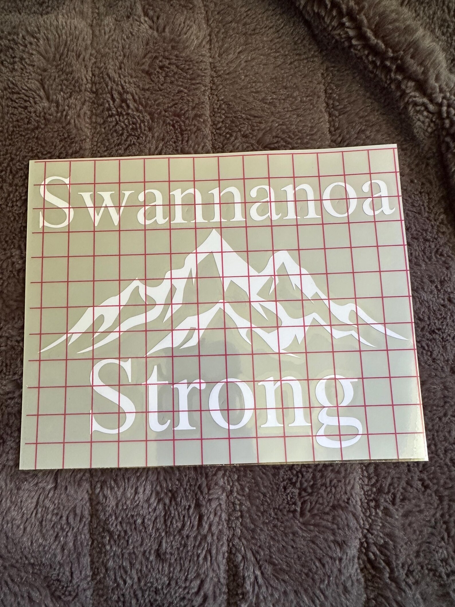 Town Strong Weatherproof Vinyl Decal - Etsy