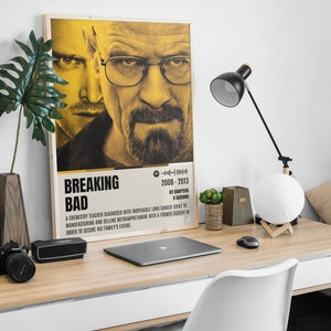 Breaking Bad Digital Printable Poster Wall Art A3 A4 A5 29.7 X 42.0 Cm ...