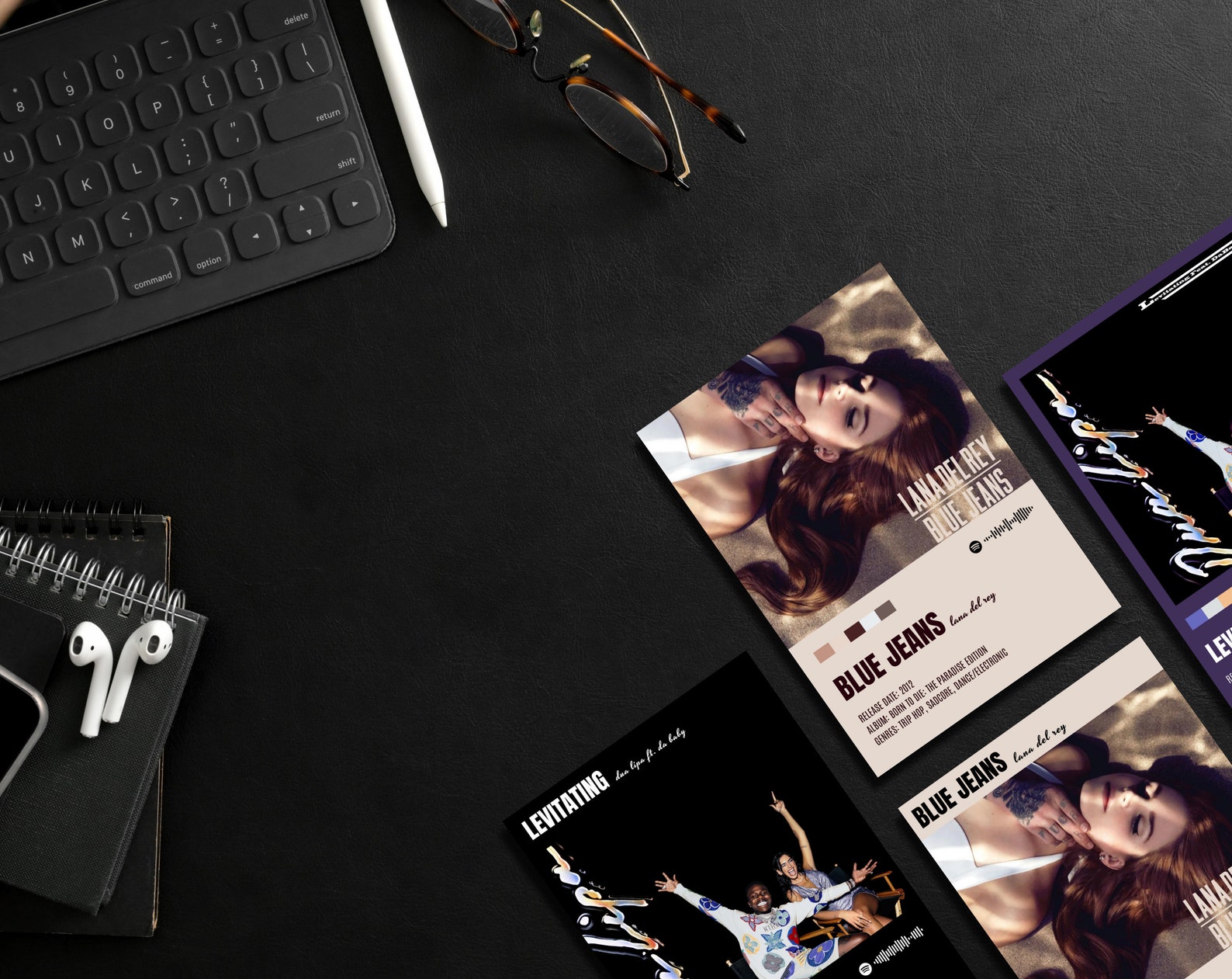 Digital Music Poster 1 Pc. Printable Custom Album Cover Poster ...