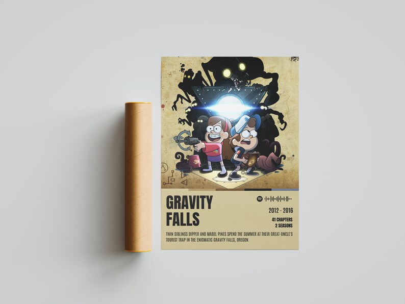Gravity Falls Poster Digital Printable Product Wall Art A3 - Etsy Australia