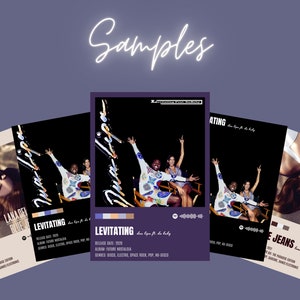 Digital Music Poster 1 Pc. Printable Custom Album Cover Poster ...