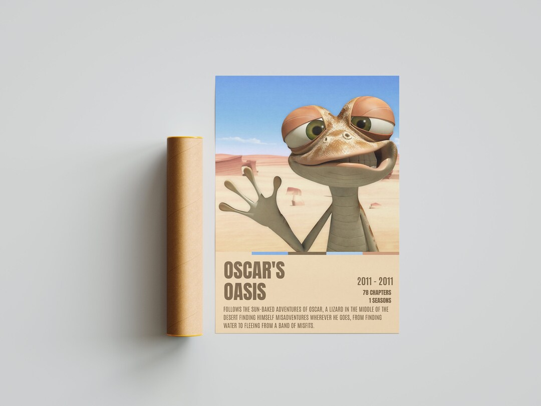 Oscar's Oasis Digital Printable Poster - Wall Art - A3 - A4 - A5 - 29.7 ...