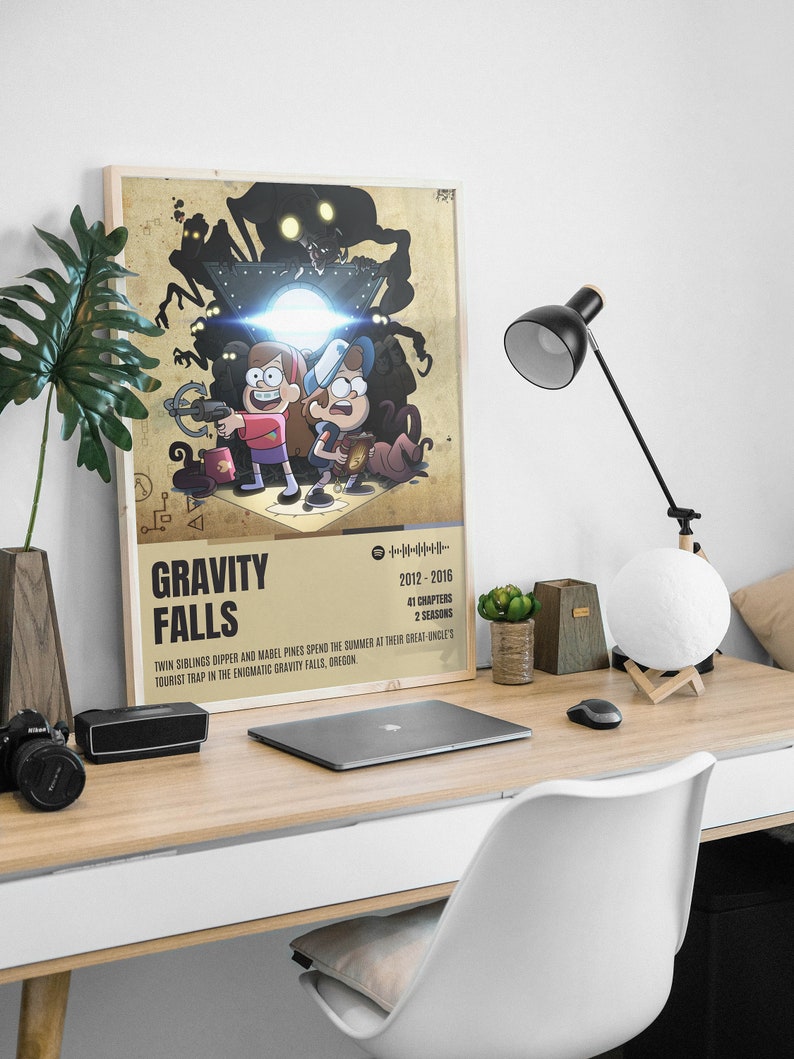 Gravity Falls Poster Digital Printable Product Wall Art A3 - Etsy Australia