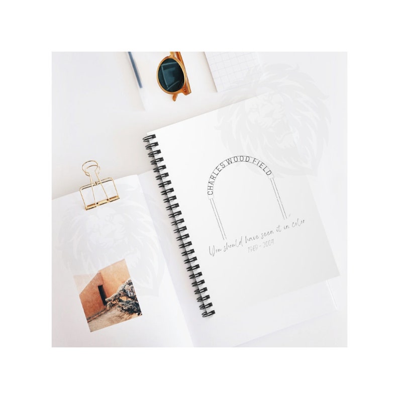 Charles Wood Field Spiral Notebook - Ruled Line - Etsy