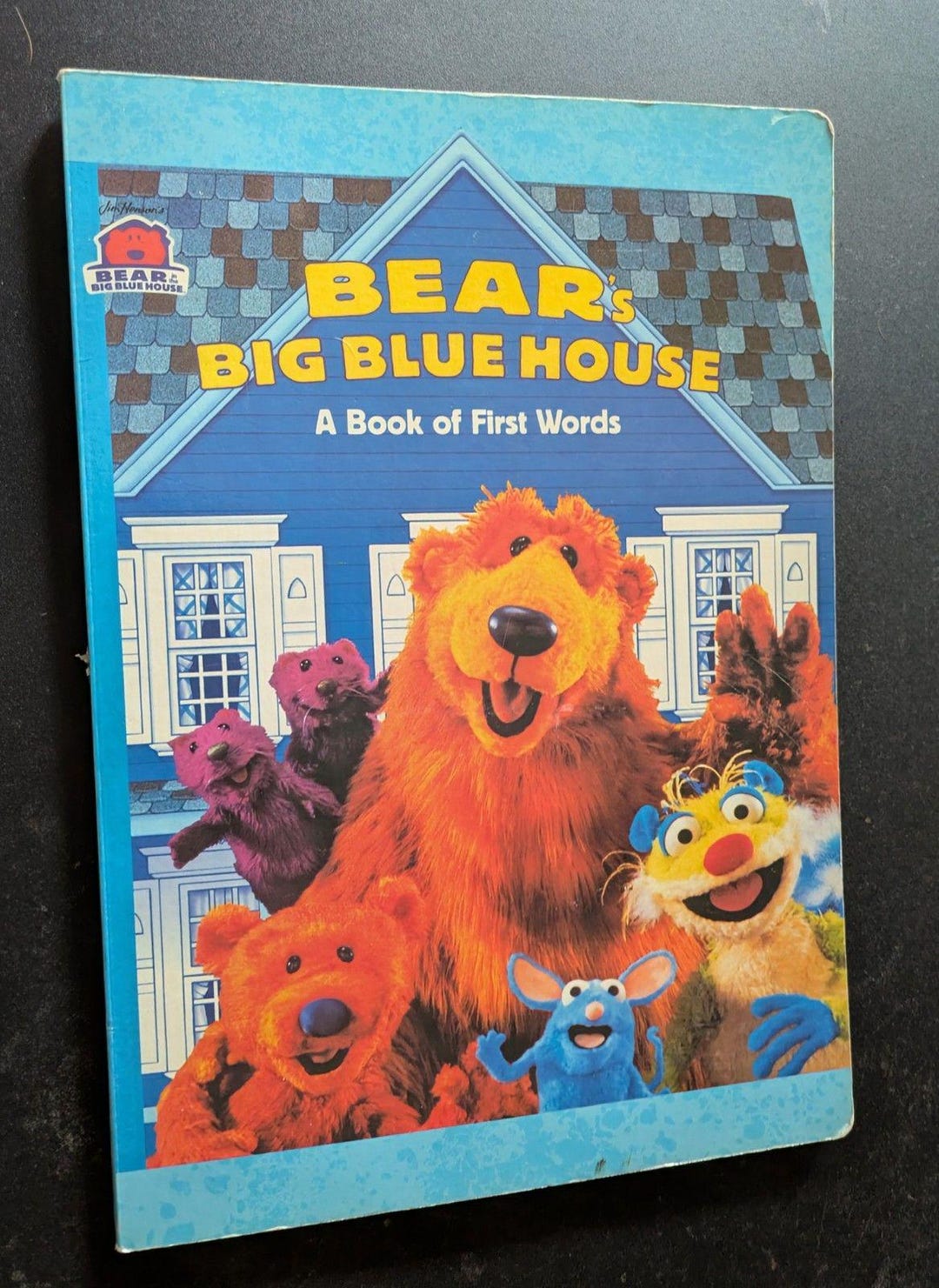 2000 Bear in the Big Blue House A Book of First Words Board Oversize ...