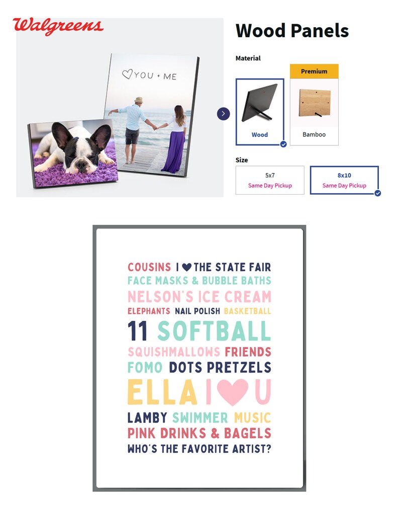 PERSONALIZED Printable Word Art: "the Nora" in PINK LOVE - Etsy