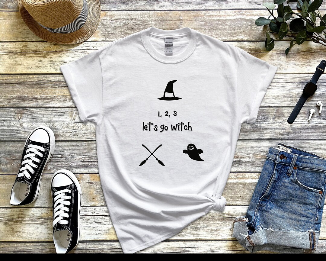 1, 2, 3 Let's Go Witch T-shirt Halloween Taylor Swift Chant Shirt Eras ...