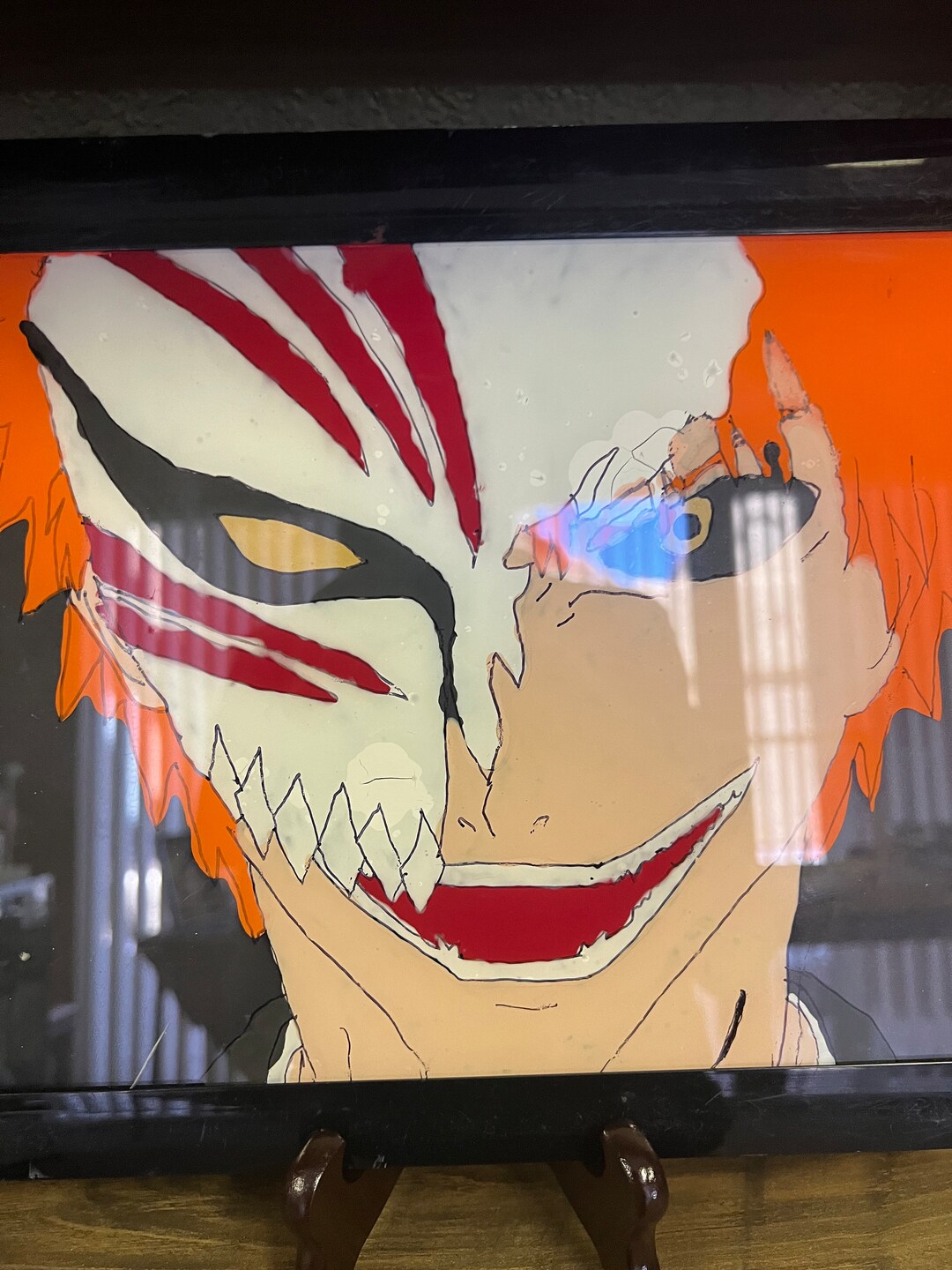 Cool Bleach Ichigo Glass Painting - Etsy