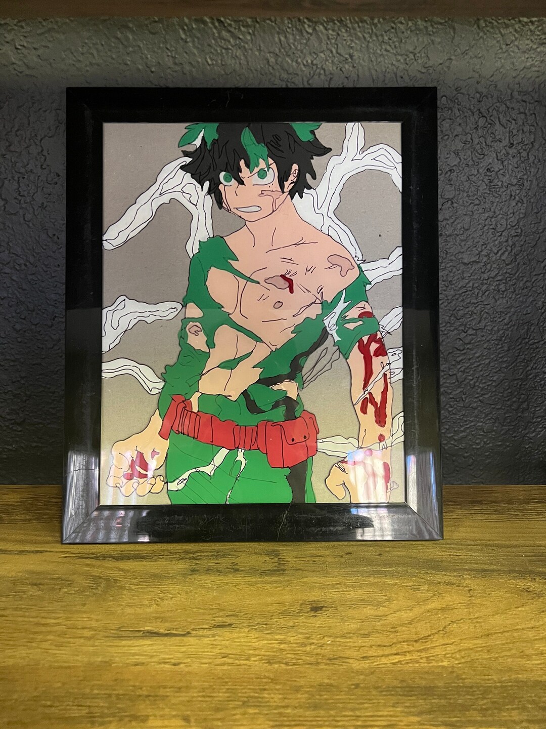 Awesome Deku Full Cowling Glass Painting - Etsy