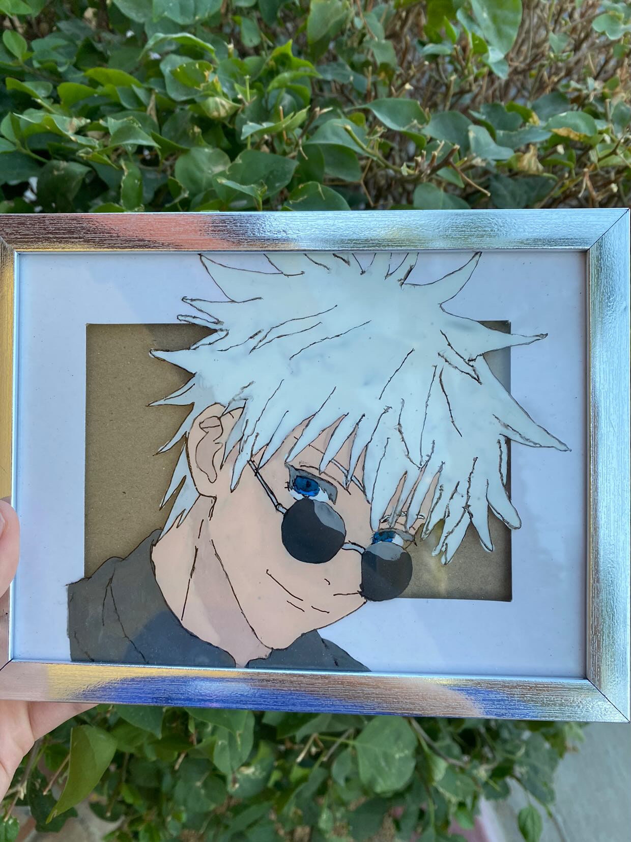 Gojo Glass Painting - Etsy