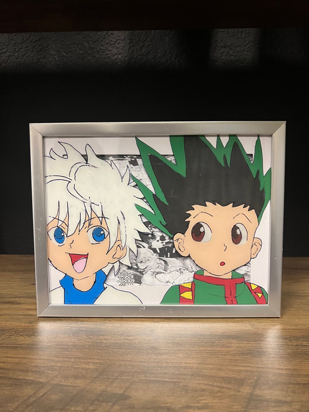 Hunter X Hunter Glass Painting - Etsy