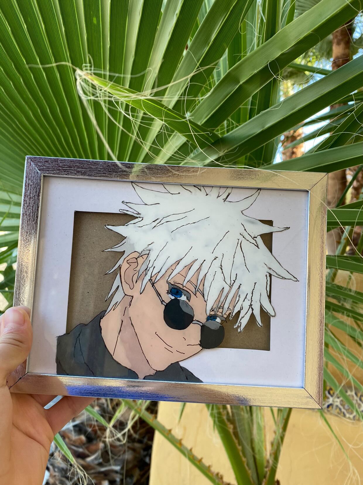 Gojo Glass Painting - Etsy